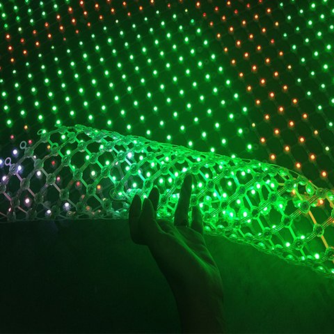 RGB LED Grid P50 (IP67, SMD5050, 1000×1000 mm) - GsmServer